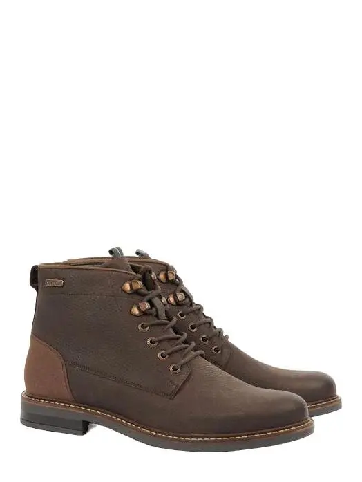 Barbour Deckham Plain Toe Boots - Mocha