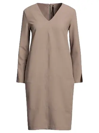 MANILA GRACE Mini Dress - Beige