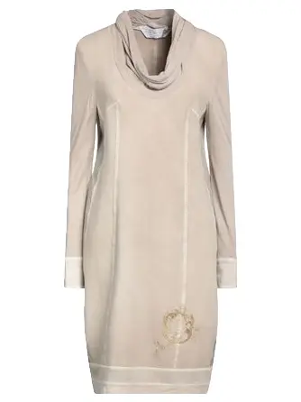 ELISA CAVALETTI BY DANIELA DALLAVALLE Elisa Cavaletti Mini Trapeze Dress - Beige