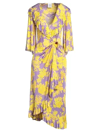Vetements Midi Dress - Yellow