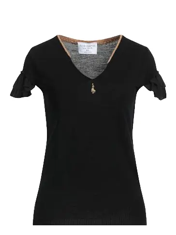 ELISA CAVALETTI BY DANIELA DALLAVALLE Sweater In Wool And Polyester Blend - Black