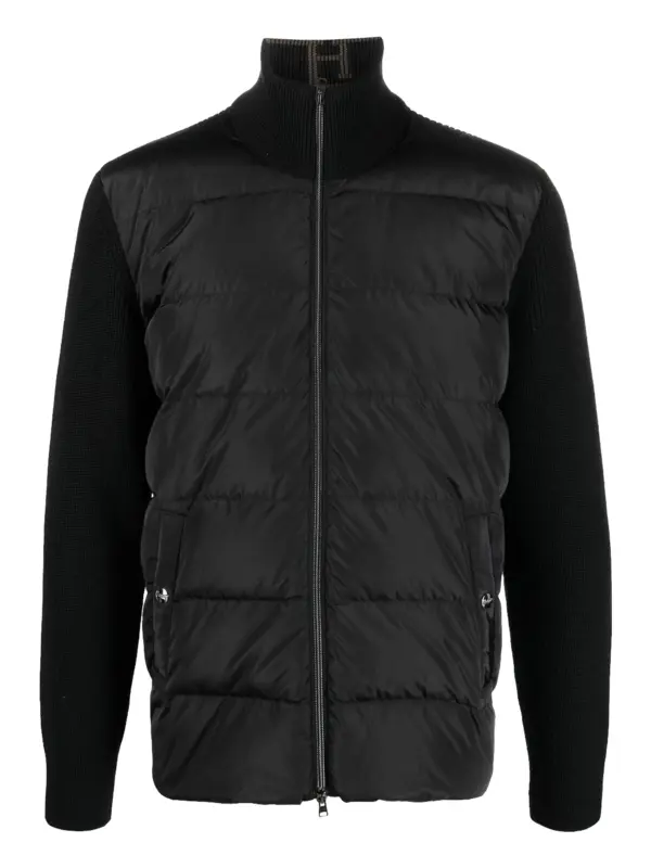 Herno Zip-up Padded Jacket - Black