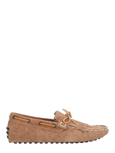 TOD'S Leather Loafers - Beige