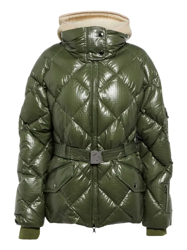 Bogner Amara Quilted Down Jacket - Green