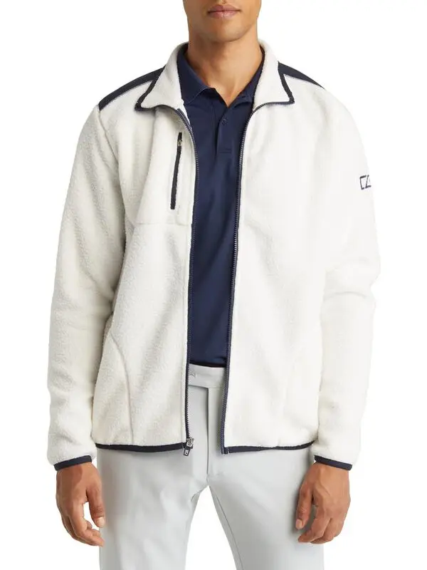 Cutter & Buck Cascade Fleece Jacket - Shell/navy Blue