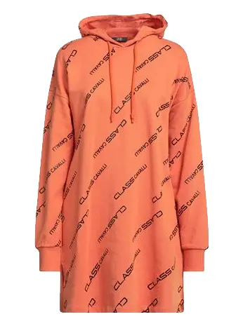 Roberto Cavalli Cotton Mini Dress - Orange