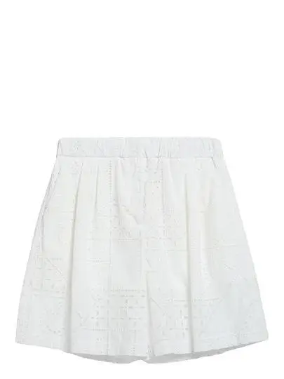 MSGM Shorts & Bermuda Shorts - White