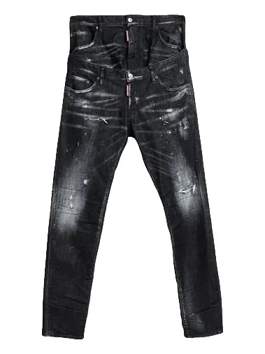 Dsquared2 Jeans In Cotton And Elastane - Black