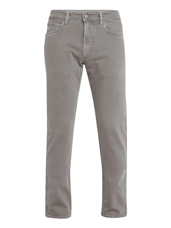 Loro Piana Quarona Straight Leg Pants - Grey