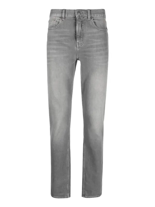 Zadig&Voltaire Stonewashed Cropped Jeans - Grey