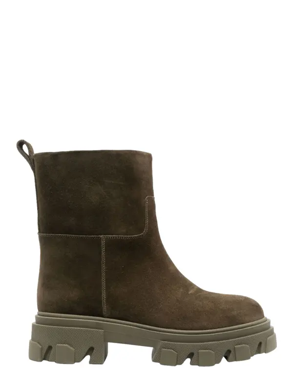 GIABORGHINI Chunky-sole Boots - Green
