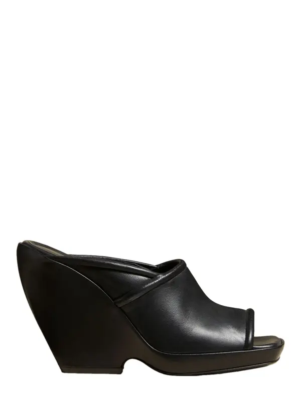 Khaite 105mm The Stagg Sandals - Black