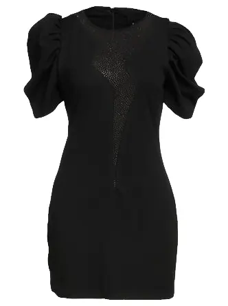 John Richmond Mini Trapeze Dress - Black