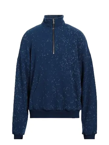 John Elliott French Terry Turtleneck Sweatshirt - Blue