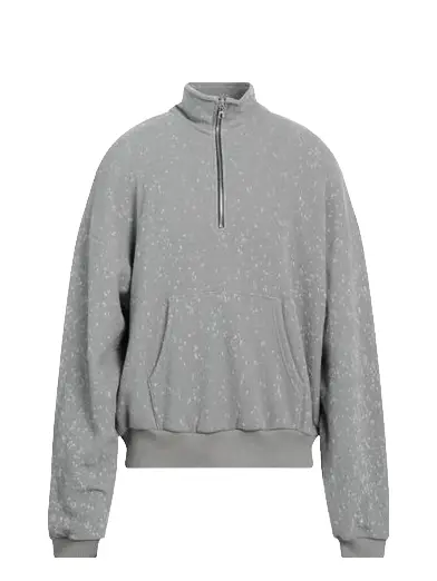 John Elliott French Terry Turtleneck Sweatshirt - Grey