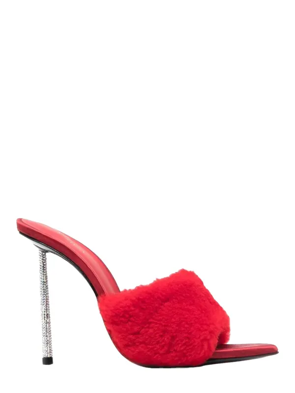 LE SILLA 115mm Bella Sandals - Red