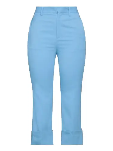 Dsquared2 Pants In Light Polyester, Virgin Wool, And Elastane - Blue