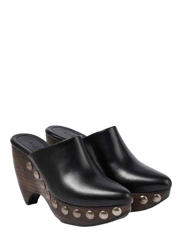 Alaïa Le Sabot Pumps - Black