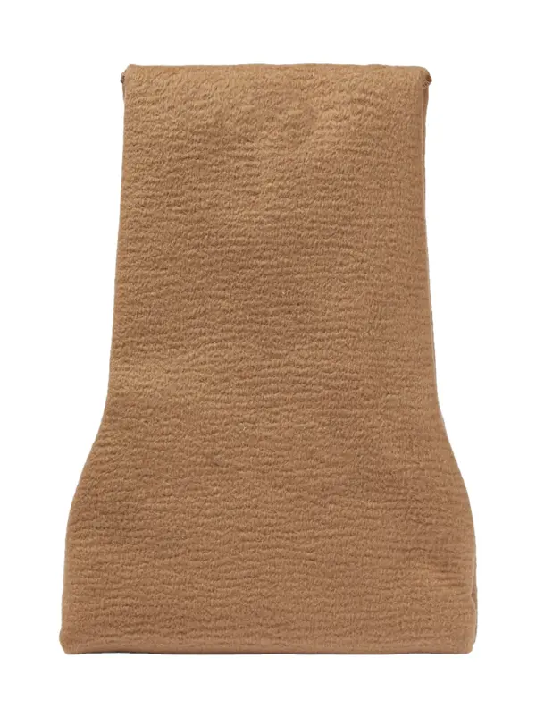 THE ROW Glove Large Clutch - Brown