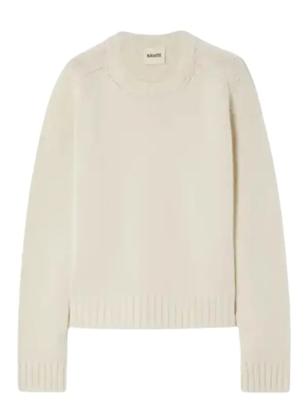 Khaite Mae Cashmere Sweater - Off-white
