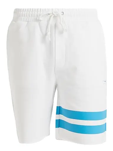 Helmut Lang Cotton Bermuda Shorts - White