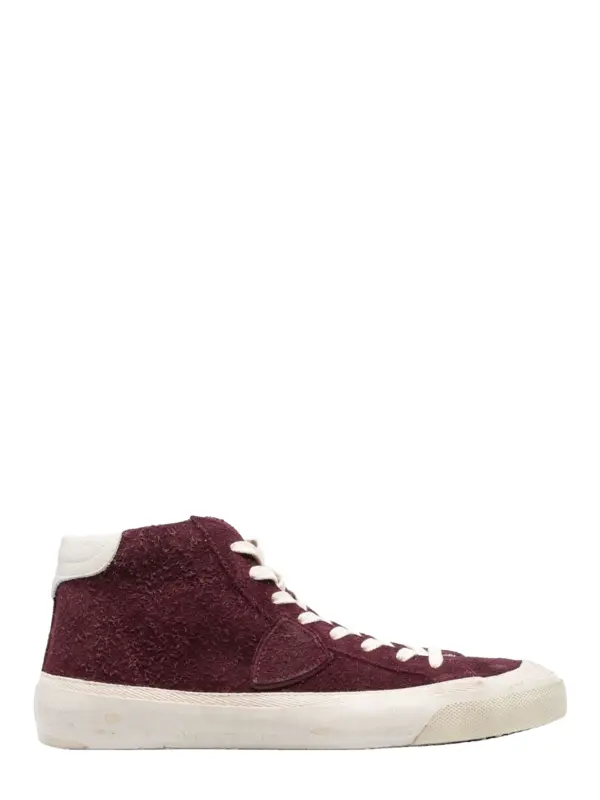 Philippe Model Plaisir High-top Sneakers - Red