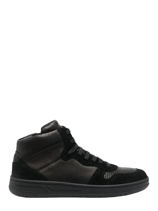 Geox Megnete High-top Sneakers - Black