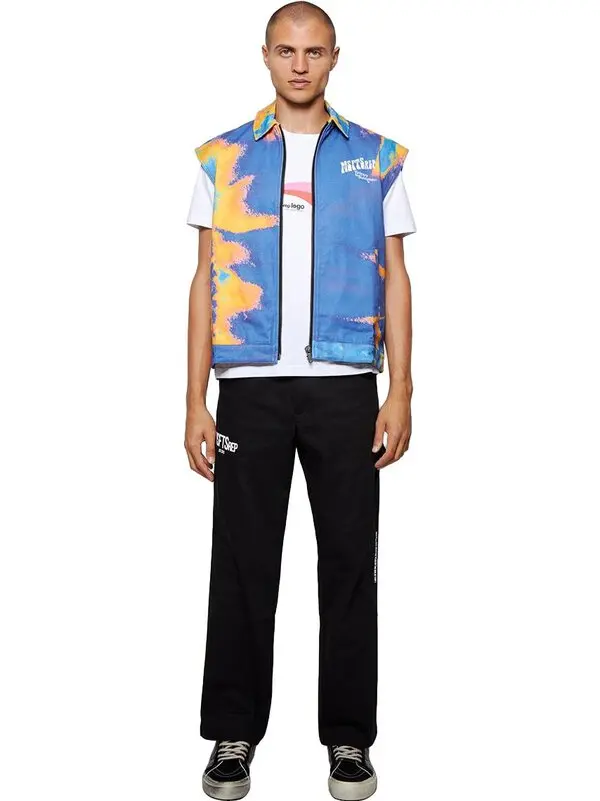 MSFTS Tie-dye Vest - Multicolor