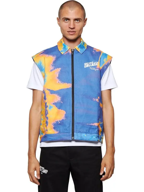 MSFTS Tie-dye Vest - Multicolor