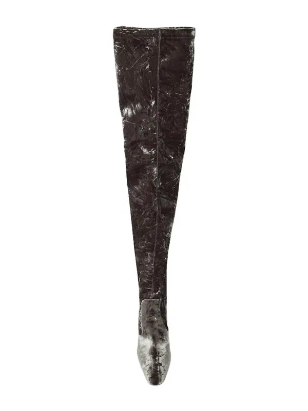Saint Laurent Ella Knee High Boots - Bonnie Green