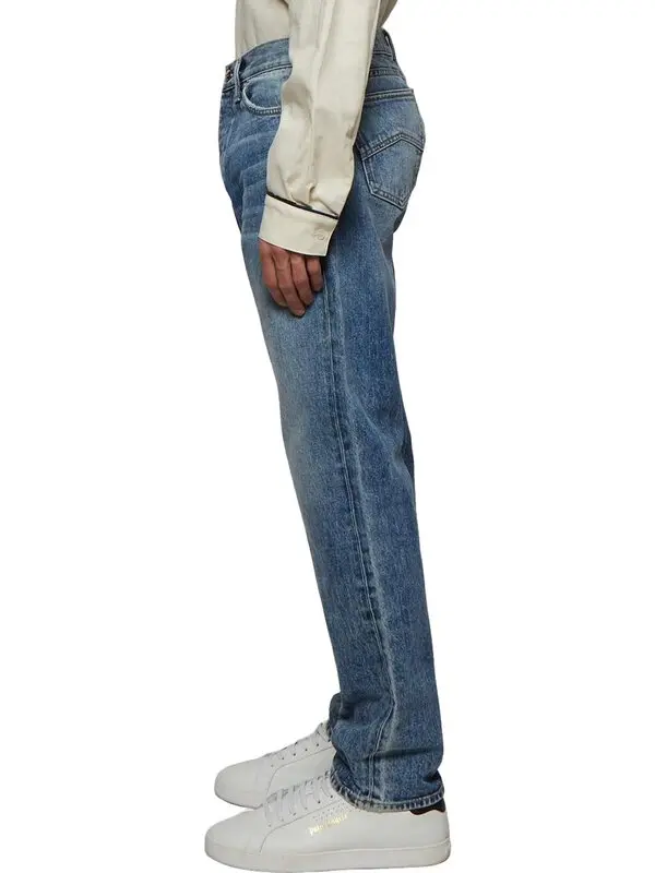 Rhude Classic Straight Leg Jeans - Indigo Blue