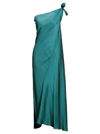 ANGELA MELE MILANO One-shoulder Maxi Dress - Green