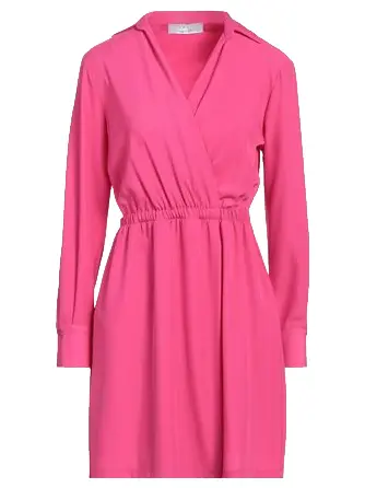KAOS Mini Trapeze Dress - Pink