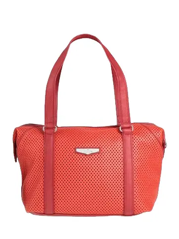 KIPLING Cowhide Bowler Bag - Red