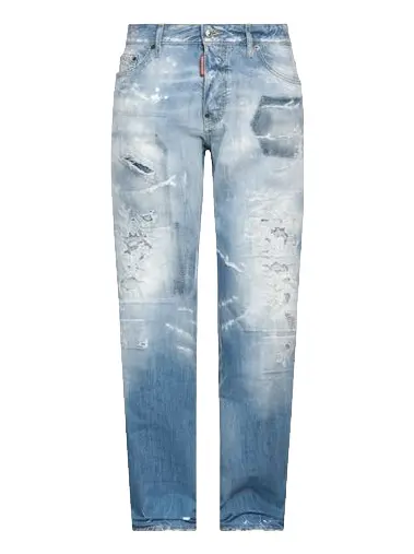 Dsquared2 Straight Leg Jeans - Blue