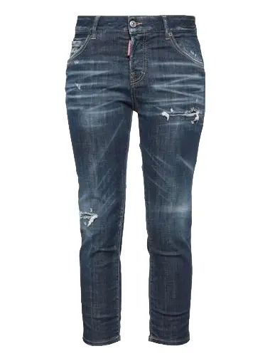 Dsquared2 Jeans In Cotton And Elastane - Blue