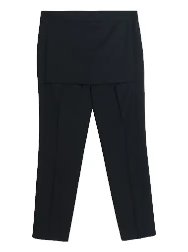 Givenchy Tapered Wool-mohair Pants - Black