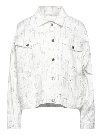 AGLINI Denim Jacket - White