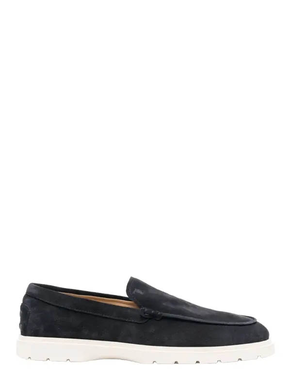 TOD'S Suede Loafers - Blue