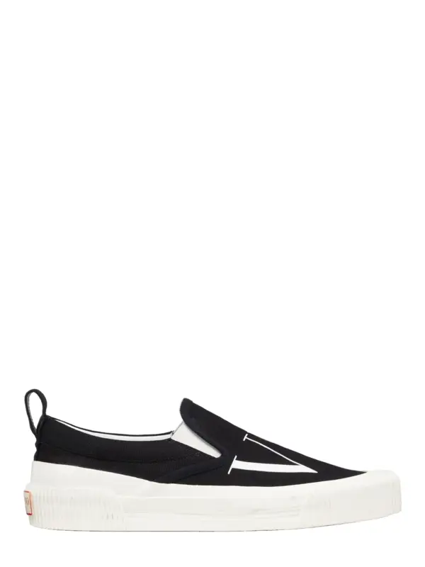 Valentino Garavani Vltn Slip-on Sneakers - Black