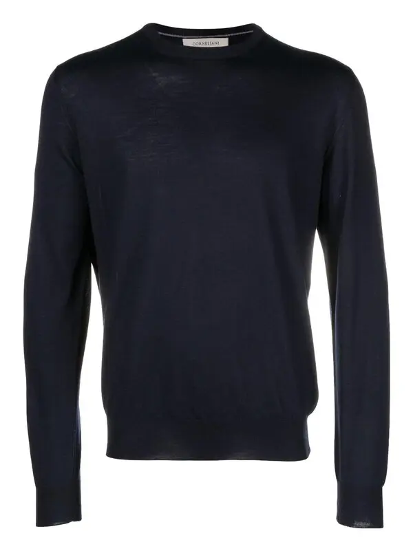 Corneliani Crew-neck Jumper - Blue