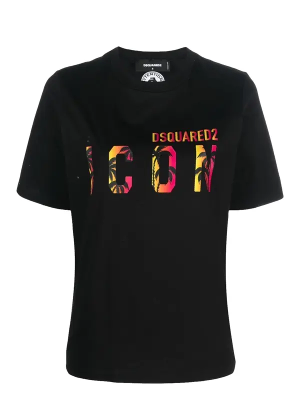 Dsquared2 Icon Logo T-shirt - Black
