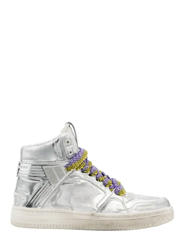 Philippe Model High-top Sneakers - Silver