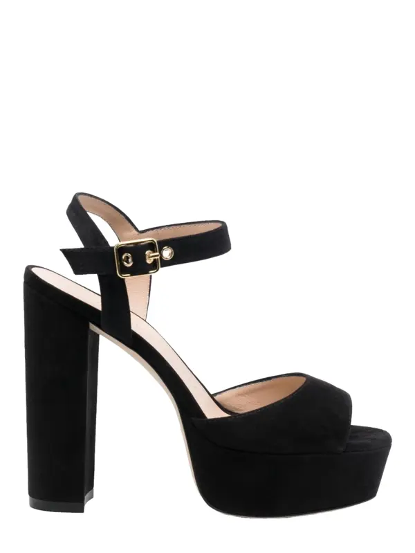 STUART WEITZMAN Ryder 130mm Sandals - Black