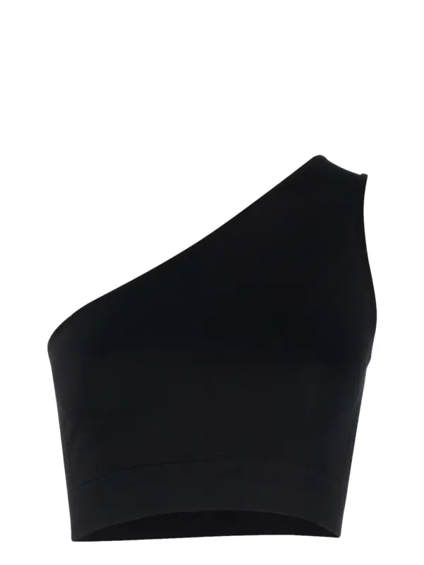 Rick Owens Athena One-shoulder Crop Top - Black
