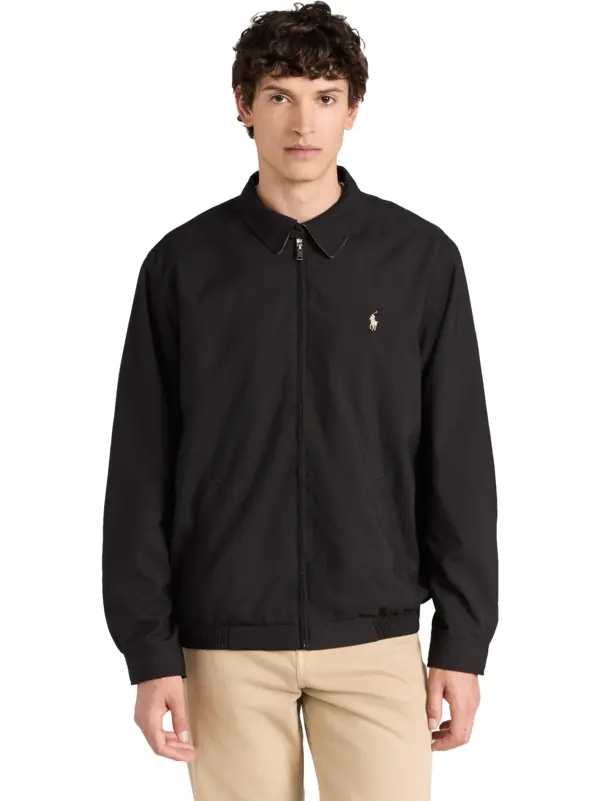 Ralph Lauren Bi-swing Windbreaker Jacket - Rl Black