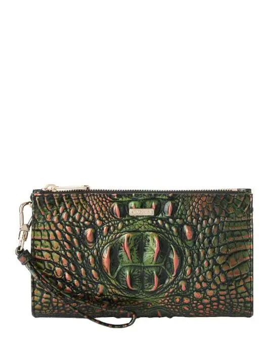 Brahmin Daisy Croc Embossed Wristlet - Samba Melbourne