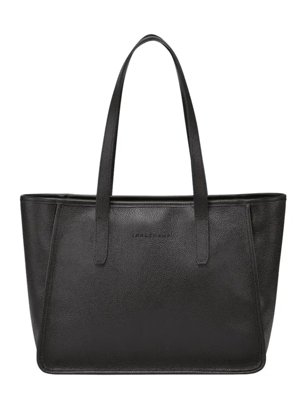 Longchamp Le Foulonné Shoulder Tote - Black