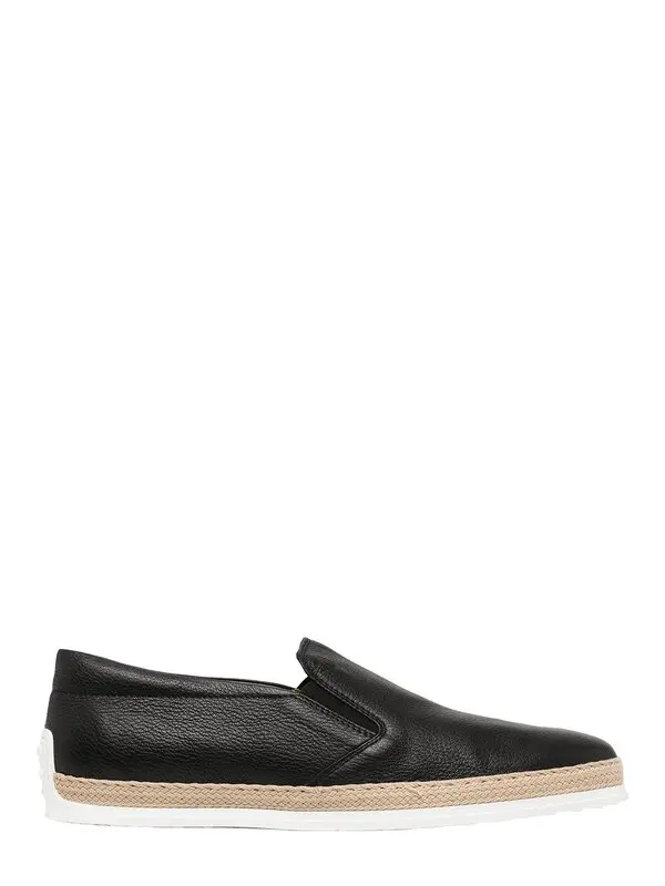 TOD'S Slip-on Espadrilles - Black