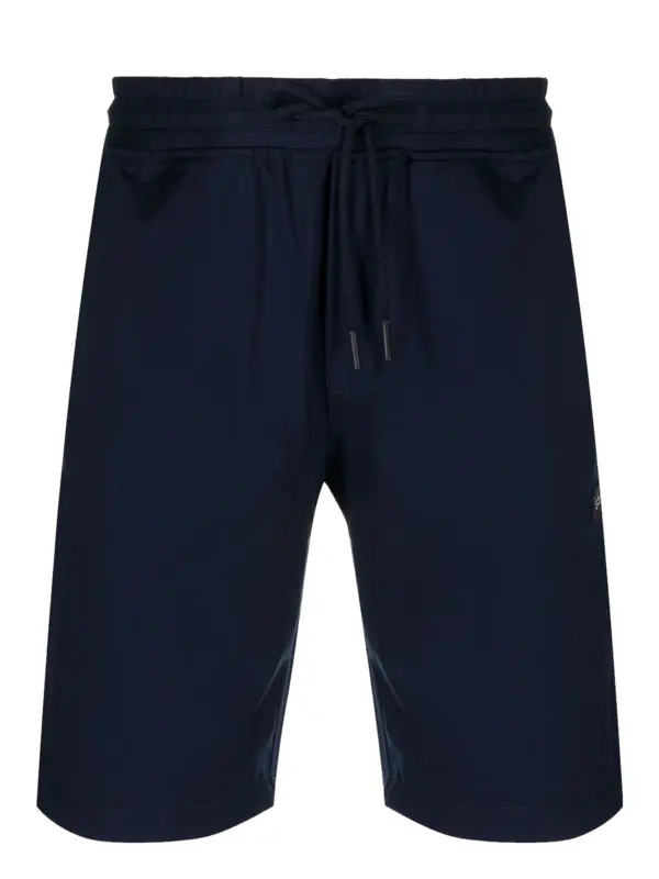 Paul & Shark Save The Sea Track Shorts - Blue